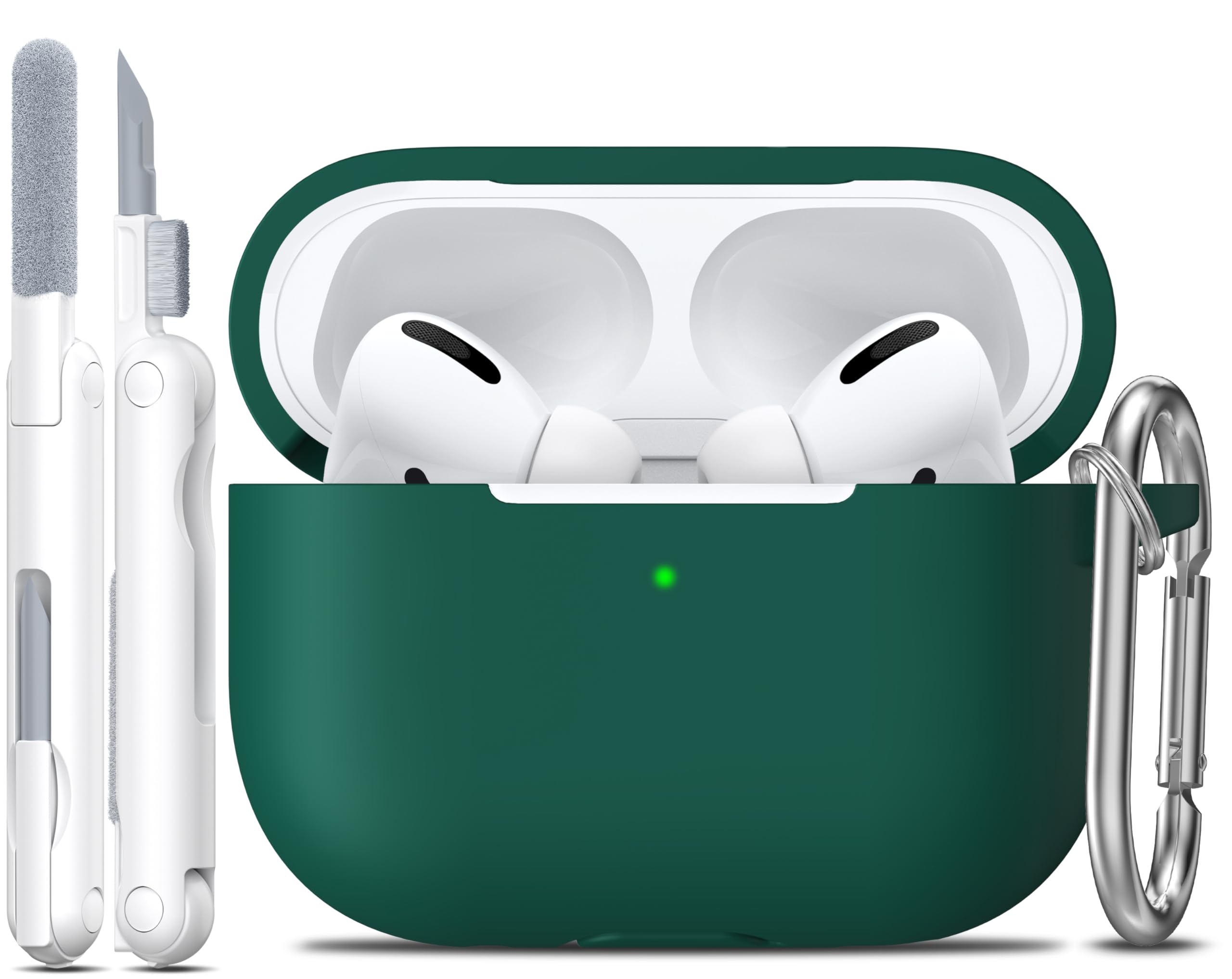 R-fun for AirPods Pro 2nd/1st Generation Case with Cleaner Kit,Soft ...