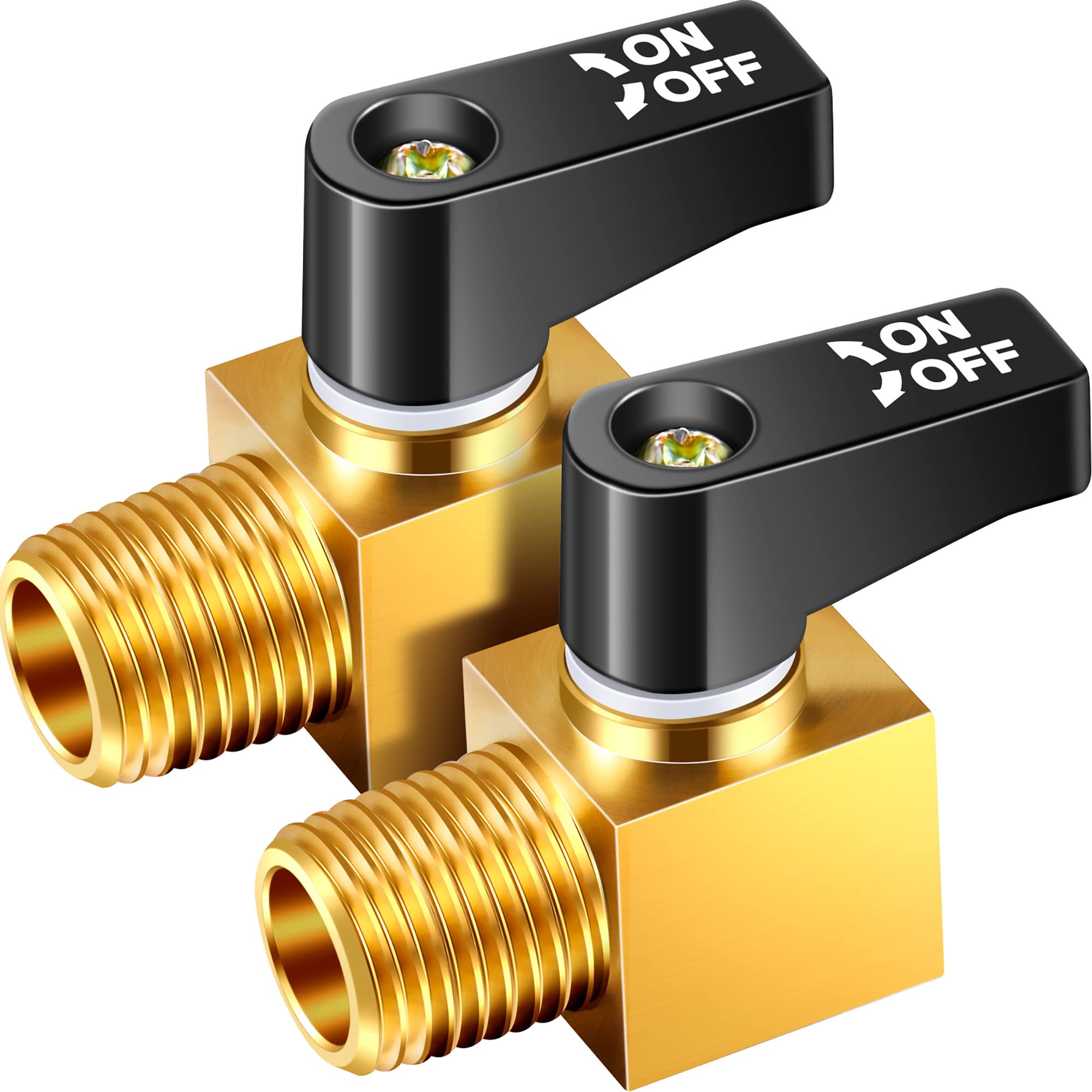 Mua Tondiamo Air Compressor Valve, Metal Ball Type Drain Valve Brass ...