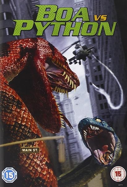 Boa Vs Python [DVD]: Amazon.co.uk: Jaime Bergman, Velizar Binev, Angel ...