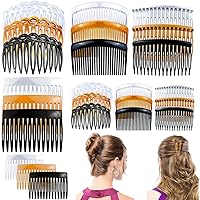 Amazon.com : 24 Pieces Hair Side Combs French Twist Hair Combs ...