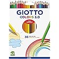 GIOTTO Colors 3.0, Lapis de Cor Estojo 36 Cores | Amazon.com.br