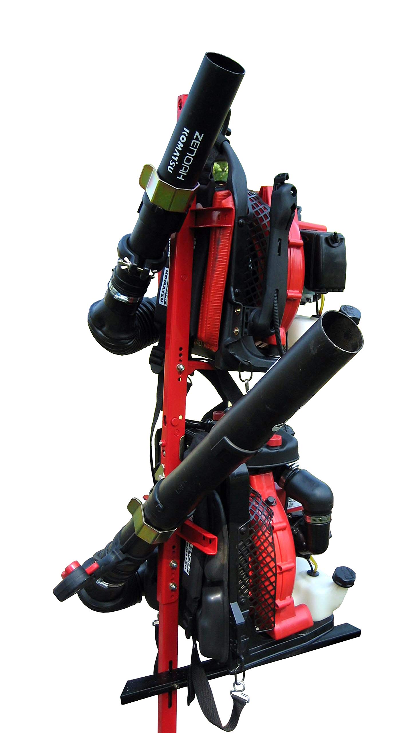 Jungle Jims Backpack Blower Holder And Rack For 2 Blowers | Desertcart ...