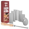 Fulton Cabinet Scraper Burnisher with 6 Piece Multi-Shaped Card Scraper ...