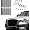 Amazon.com: 2Pcs Car Grille Protection Net,High-Density Front Grill Air ...