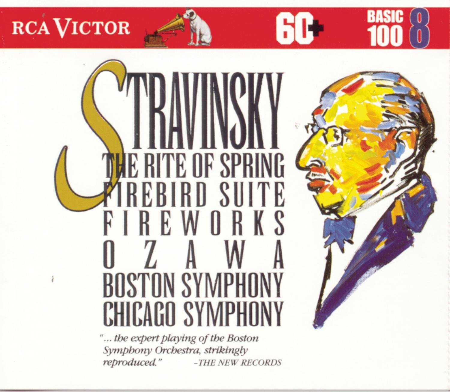 Igor Stravinsky, Seiji Ozawa, Fritz Reiner, Boston Symphony Orchestra ...