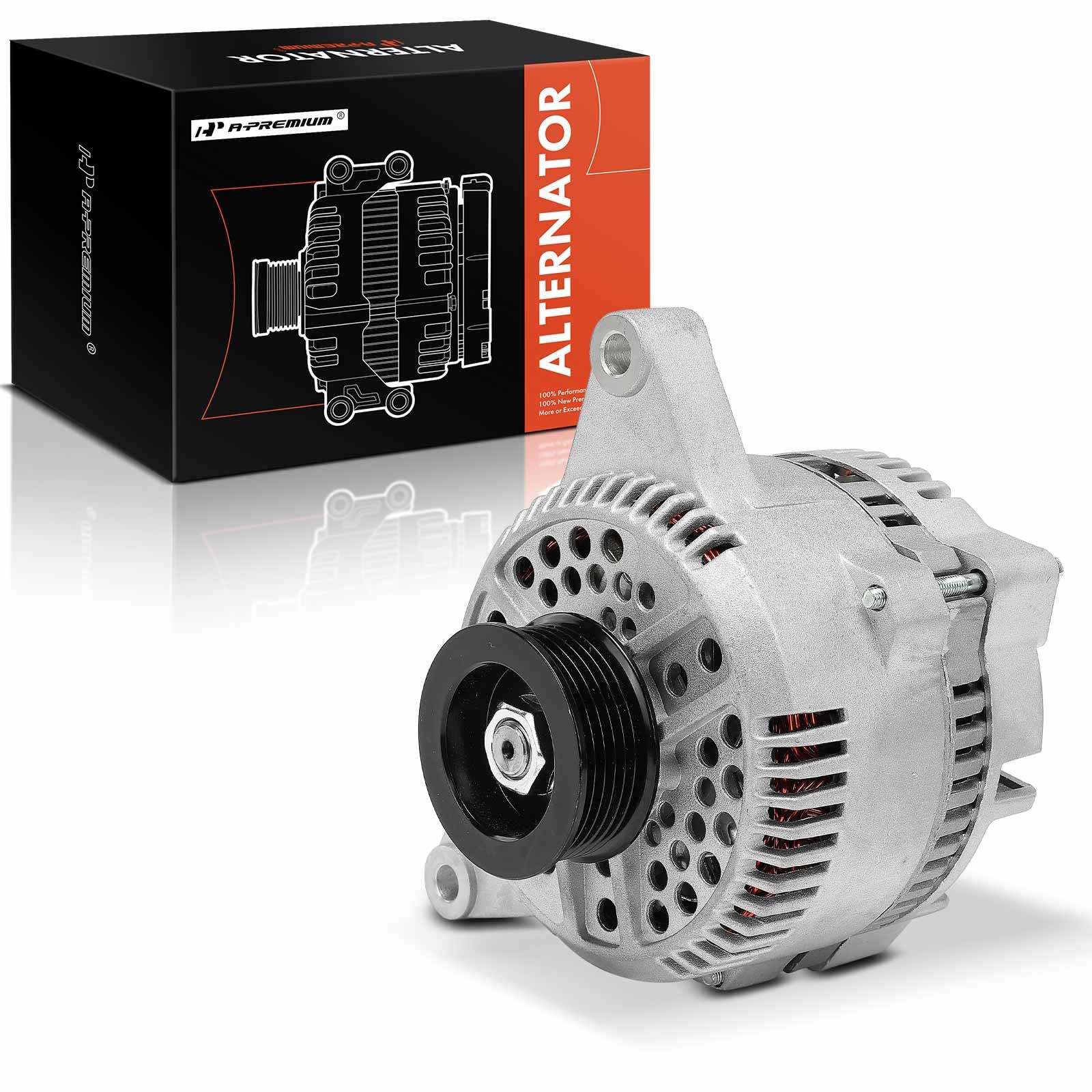 A-Premium Alternator Compatible with Ford Contour 1995-2000 V6 2.5L & Mercury Cougar 1999-2001 ...