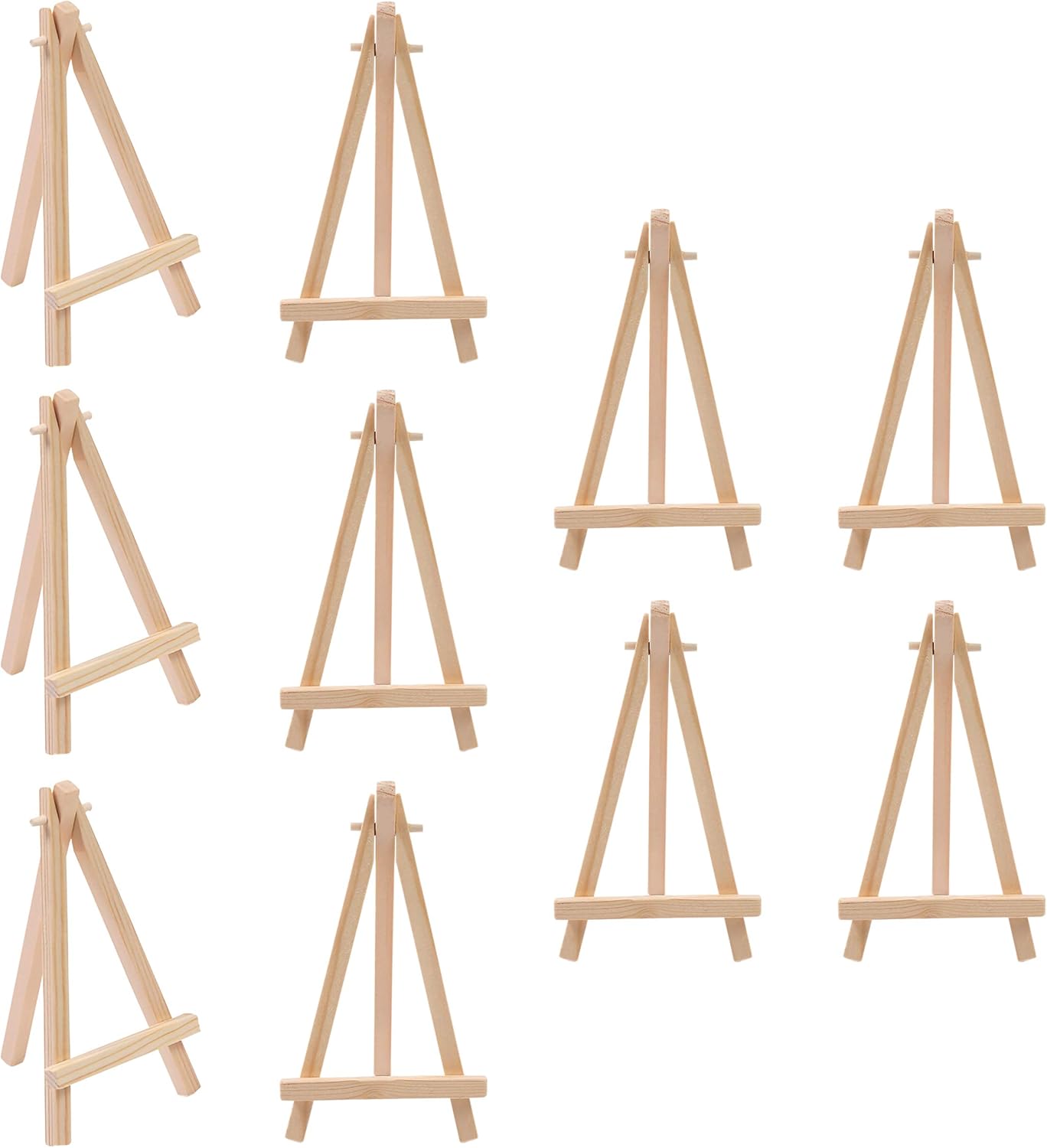 10 Mini Wooden Easel Display Stand Small Portable Table Top Easel ...