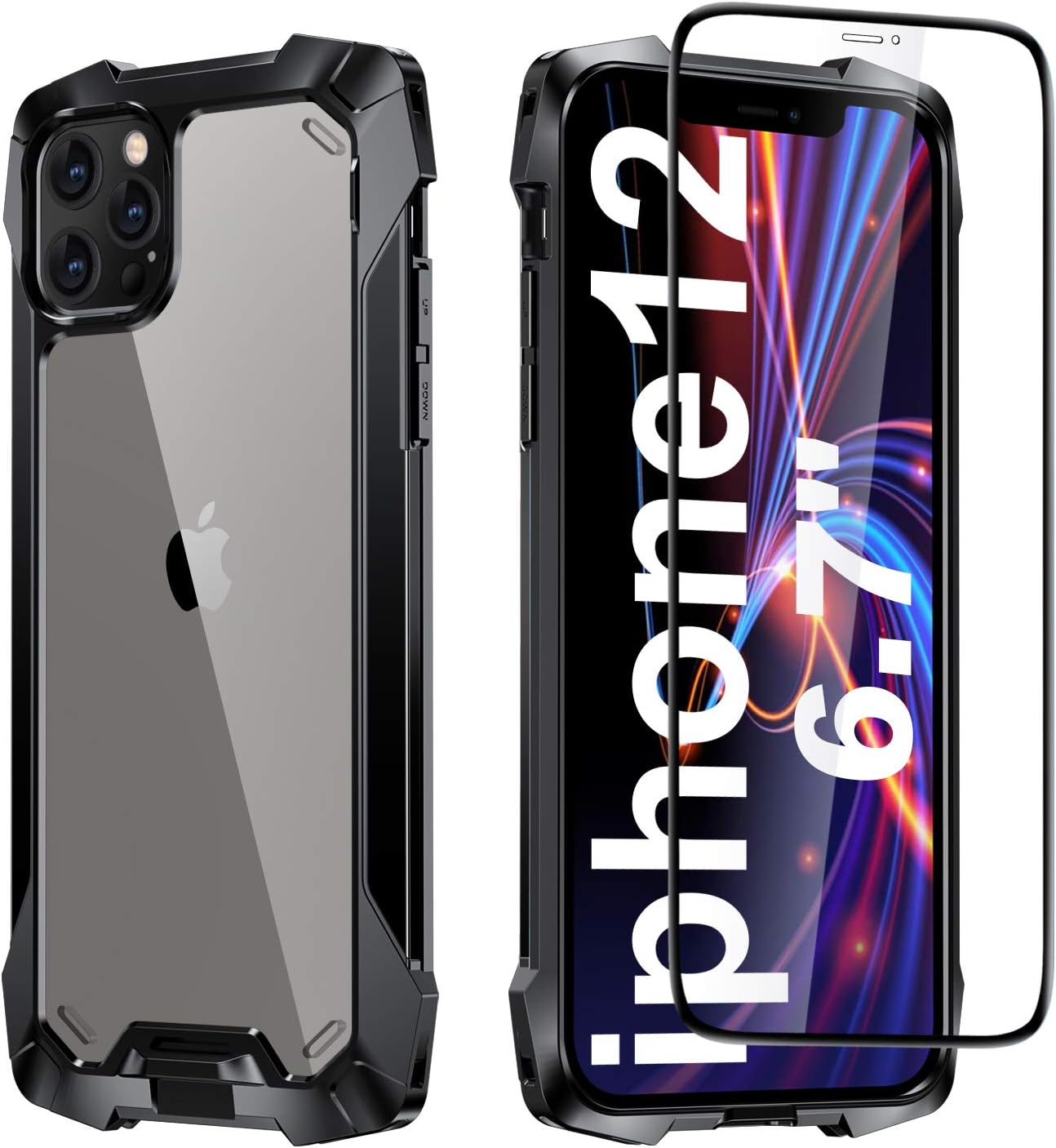 Amazon.com: PILIPAPA Designed for iPhone 12 Pro Max Case, Rugged ...