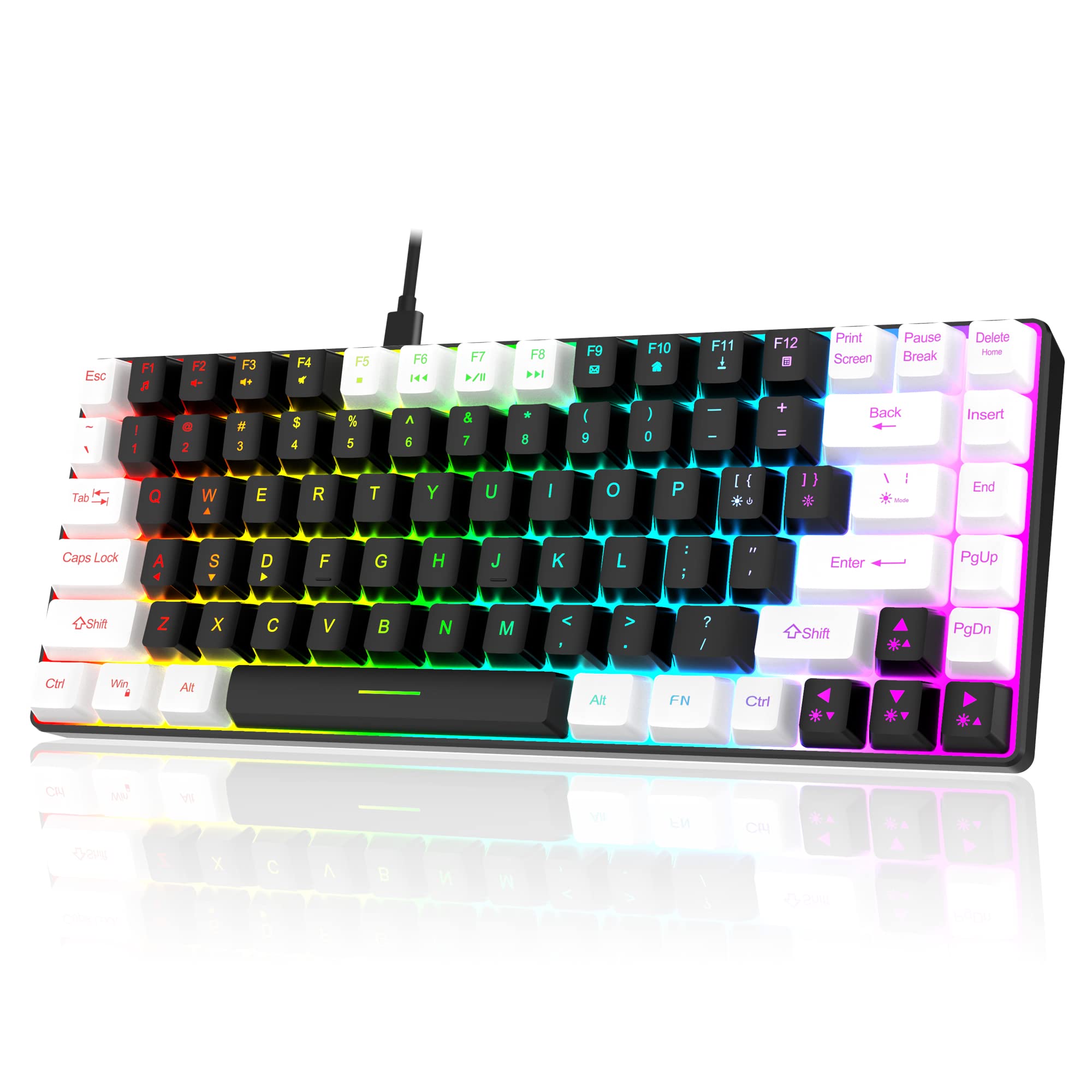 Mua RedThunder K84 Wired Gaming Keyboard, 75% Ultra-Compact TKL ...
