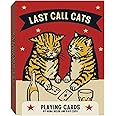 Amazon.com: Chronicle Books Last Call Cats Playing Cards , Blue ...
