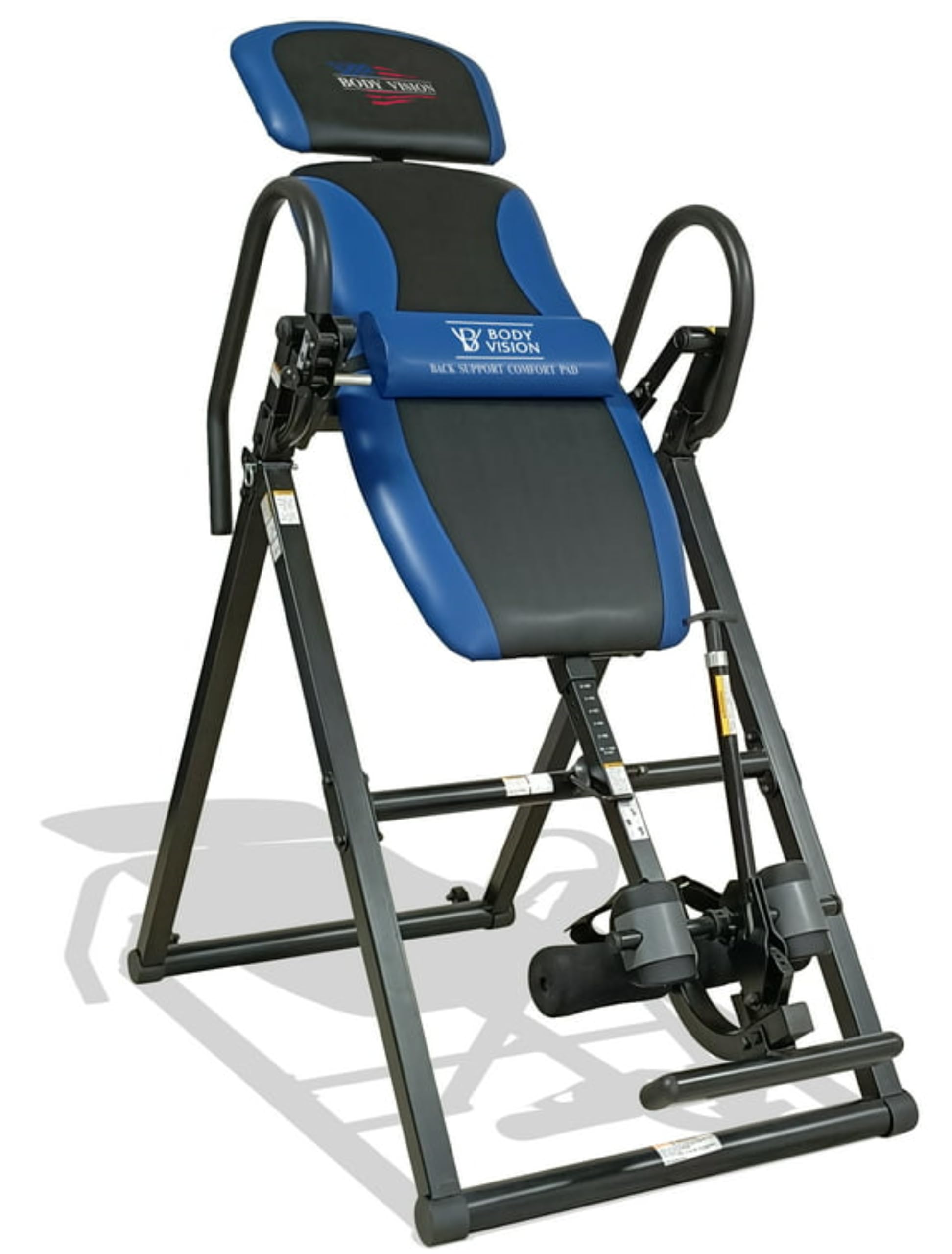 Body Vision IT 9695-B Deluxe Heavy Duty Therapeutic Inversion Table for ...
