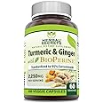 Amazon.com: Herbal Secrets Turmeric Curcumin & Ginger with BioPerine Supplement | 2,250 Mg Per ...