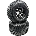 Amazon.com: Set of 2-24x12.00-12 4 Ply Turf Tech Tire & Wheel Assembly : Patio, Lawn & Garden