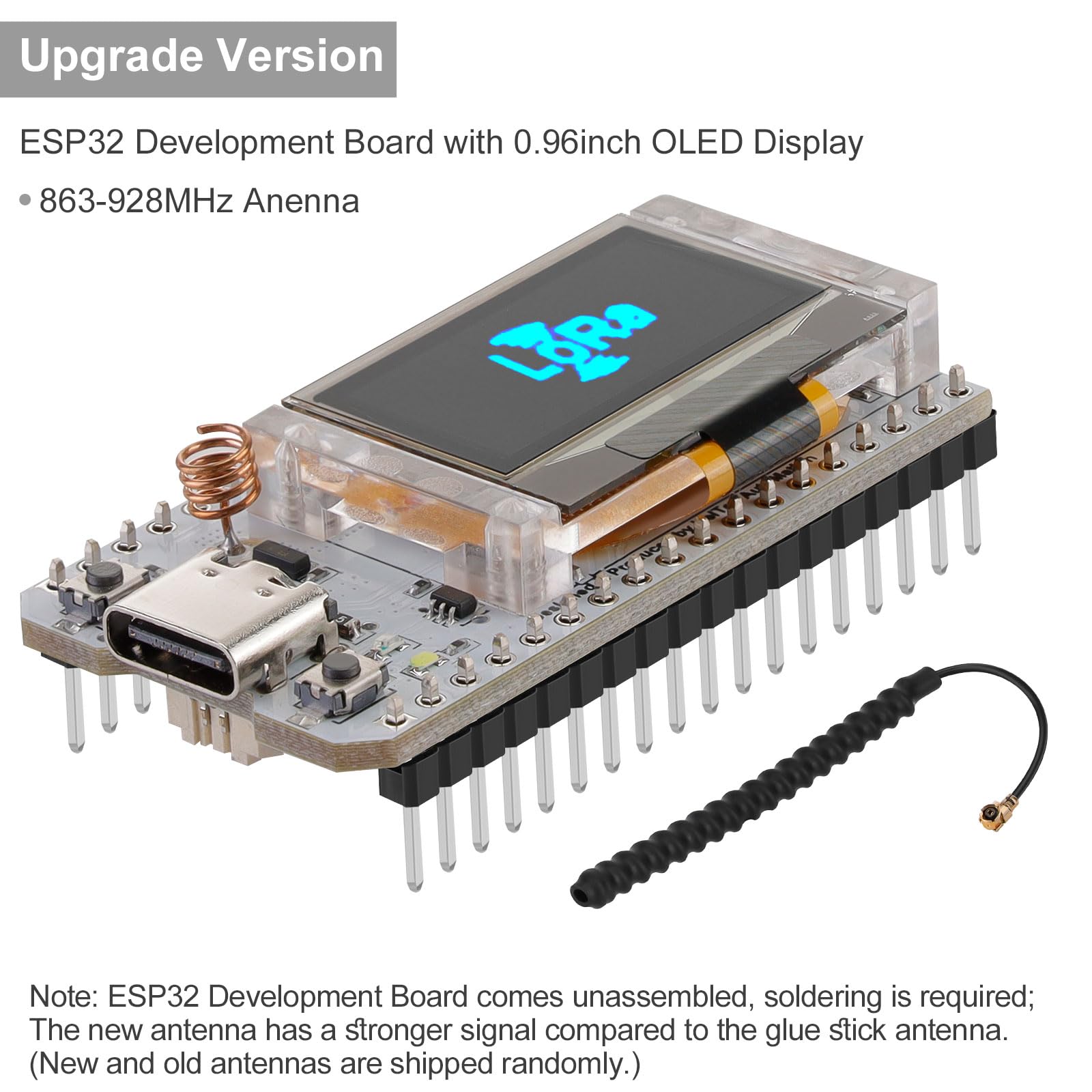 Mua MakerFocus ESP32 LoRa V3 Development Board with 915 MHz Antenna Integrated WiFi Bluetooth ...