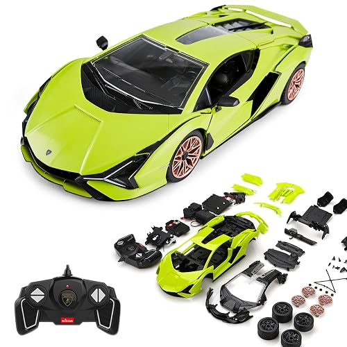 RASTAR RC Car Kits to Build for 1/18 Lamborghini Sian Remote Control ...