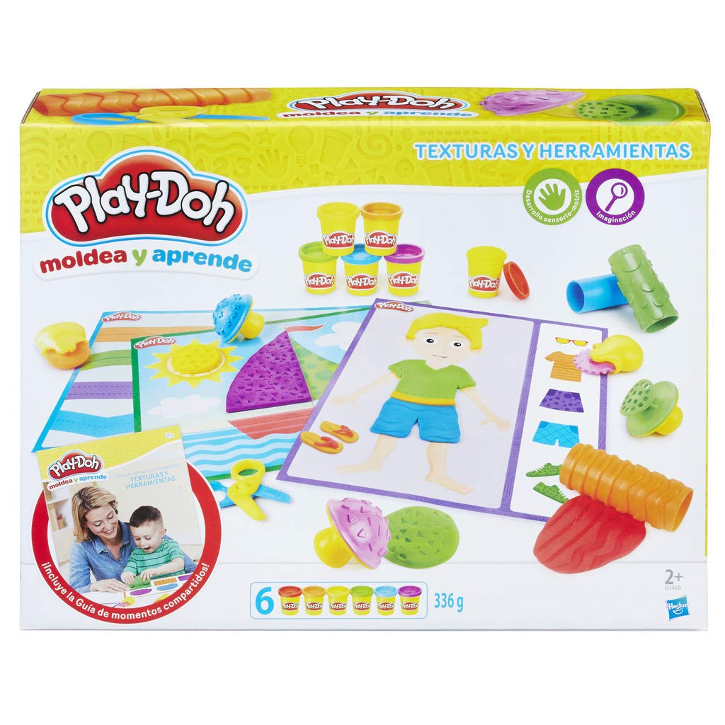 Play-Doh - Aprendo Textures and Colors (Hasbro b3408105): Amazon.co.uk ...
