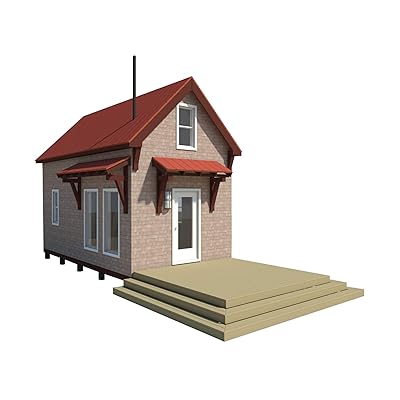 DIY Settlers Tiny House with Loft Plans - 24x12 Philippines | Ubuy