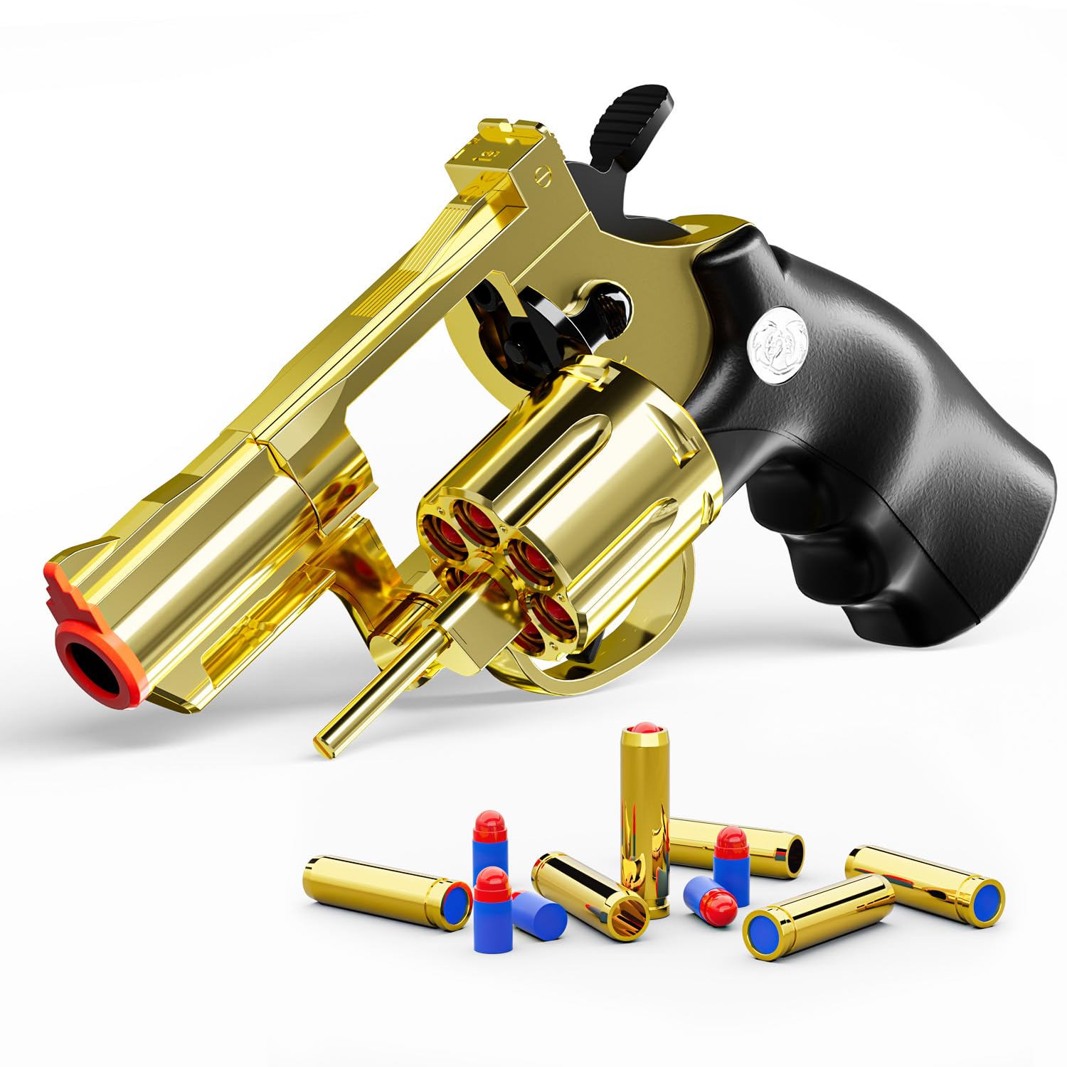 Toy ?Soft Bullet Revolver, Game Slingshot Toy Gun, Foam Blaster with ...
