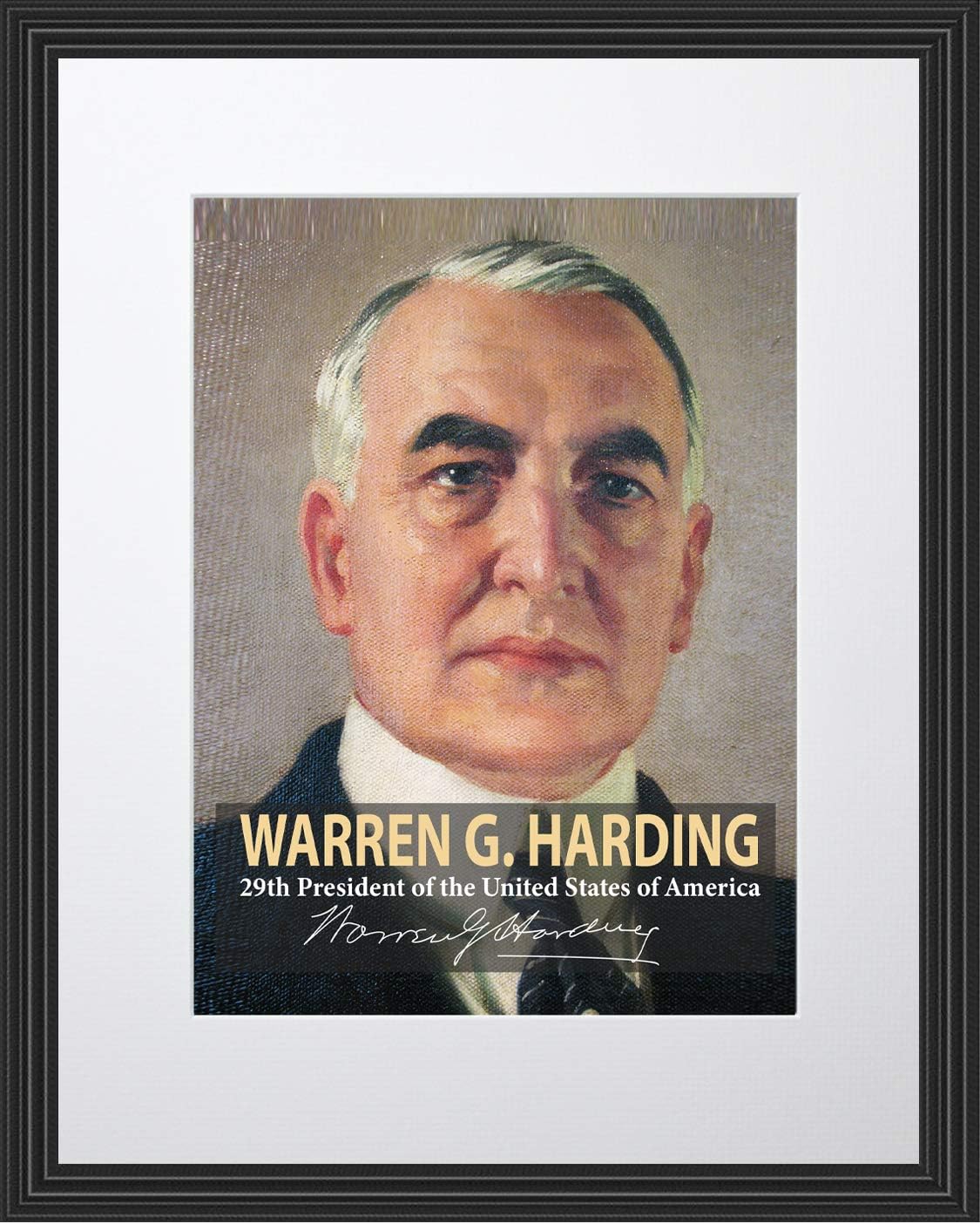 Amazon.com: WeSellPhotos Warren G. Harding 29th President Poster ...