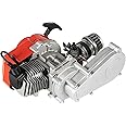 Amazon.com: 49CC 50CC 2-Stroke Racing Engine Motor, 1.9KW Gasoline Engine Single Cylinder Air ...