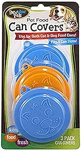 Amazon.com : Bow Wow Pet Food Can Covers, 3-Pack : Pet Food Storage ...