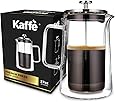 Amazon.com: KF1010 French Press Coffee Maker by Kaffe. Double-Wall ...