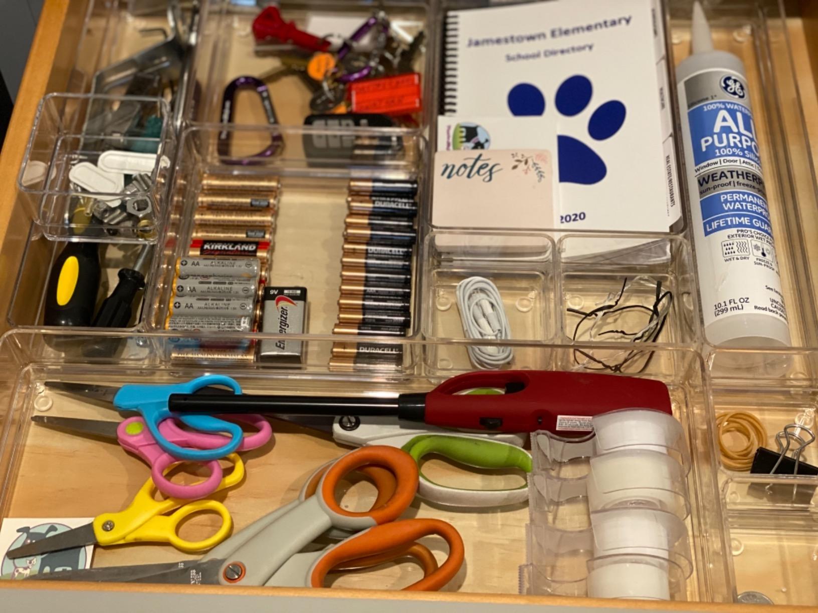 $4/mo - Finance STORi SimpleSort 6-Piece Stackable Clear Drawer ...