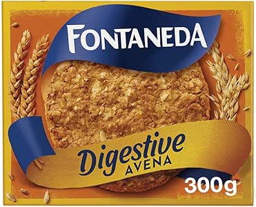 Fontaneda - Digestive Galleta con Copos de Avena, 300 g: Amazon.es ...