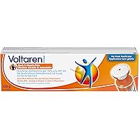 Voltaren Pain Relief Gel for Back, Joint & Muscle Pain, No Mess Cooling ...