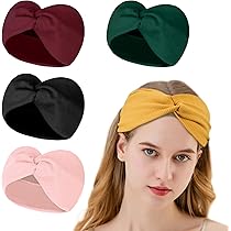Package of 5 colorful head wraps available in many different colors ...