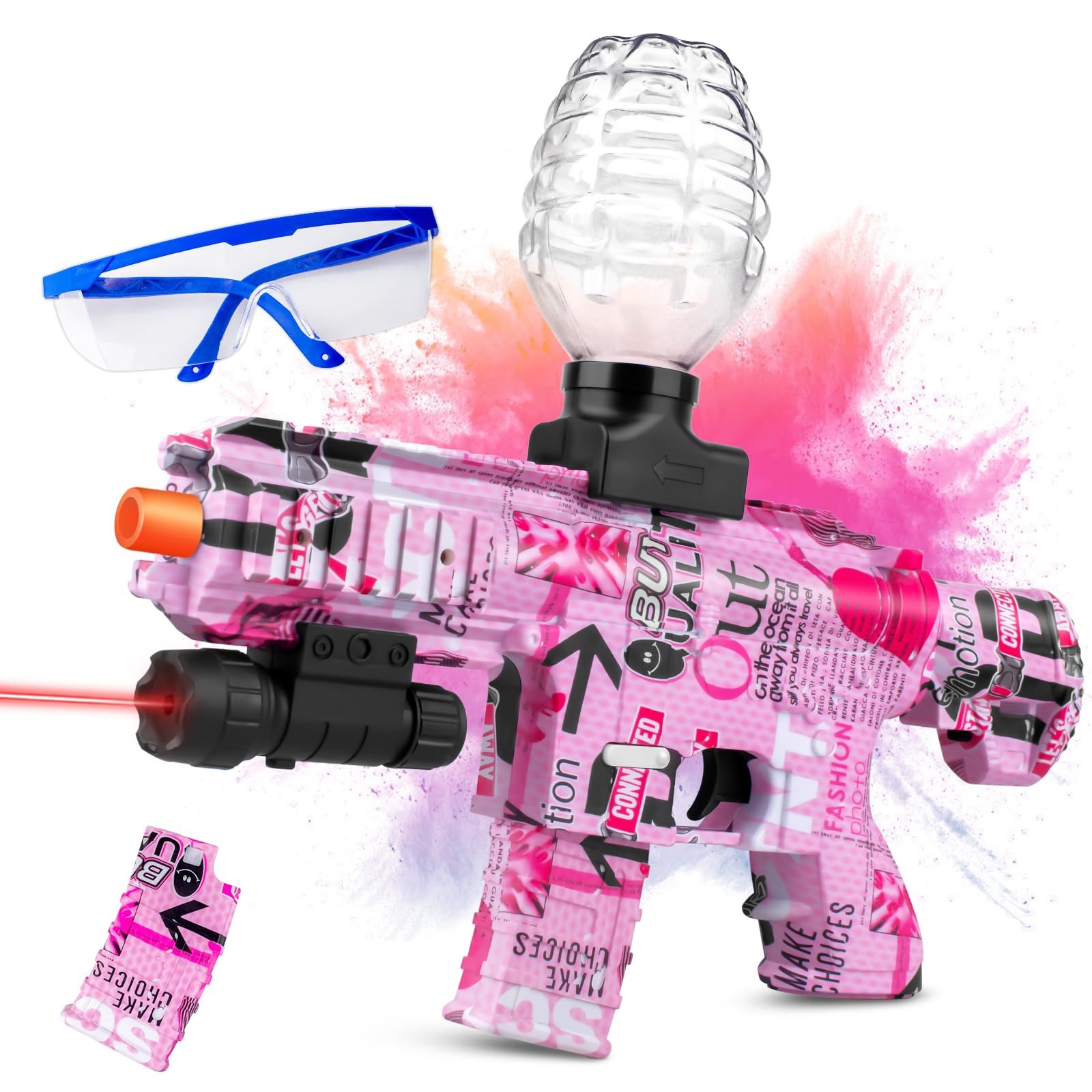 Electric Gel Ball Blaster, Manual & Automatic Gel Ball, Rechargeable ...