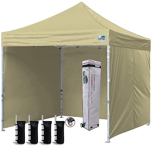 Eurmax USA 10'x10' Pop-up Canopy Tent Commercial Instant Canopies with ...