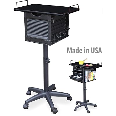 Buy 2460 R Salon SPA Utility Chemical Lockable Trolley Cart Tray Roll ...