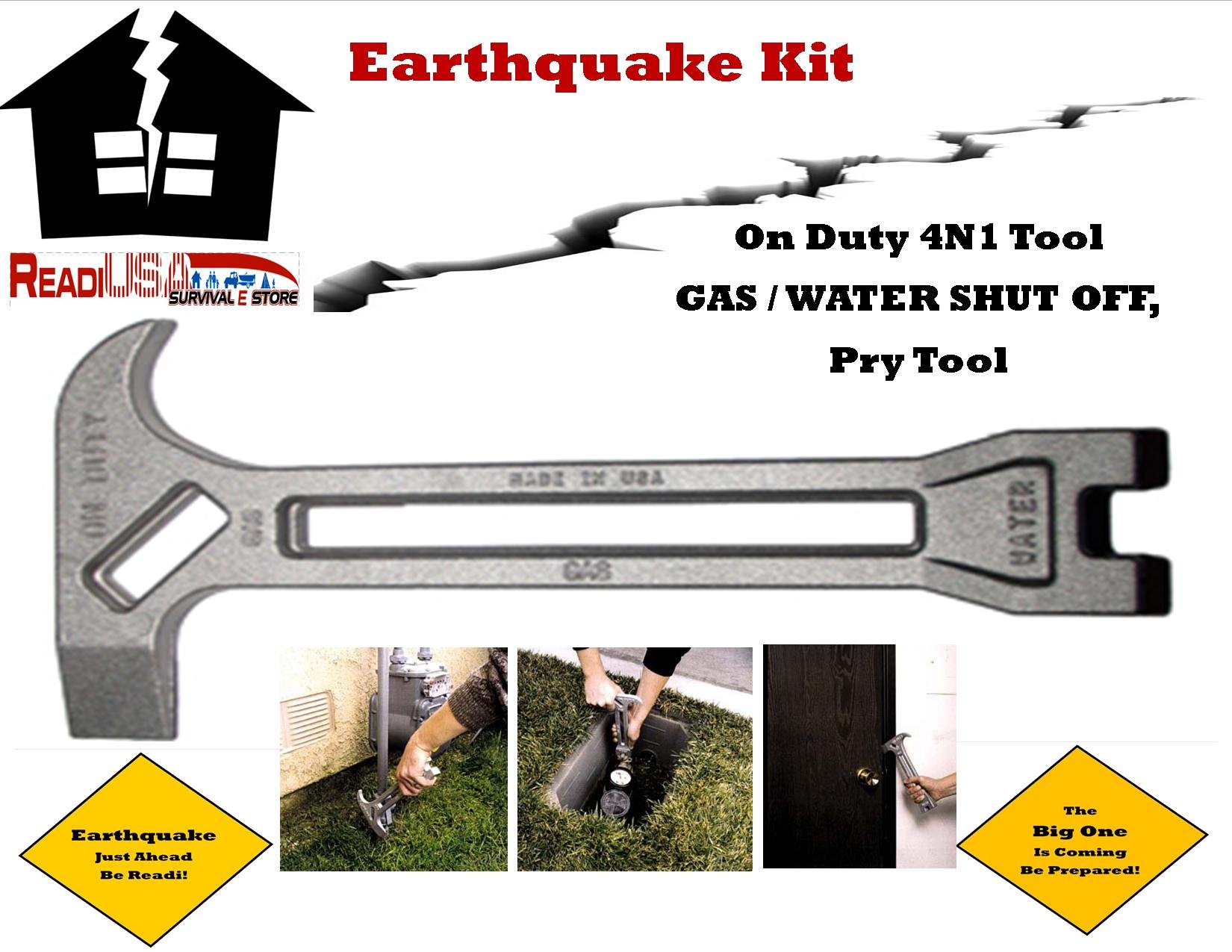 Mua Emergency Gas Shut Off Tool 4-n-1 Tool for Earthquakes, Hurricanes ...