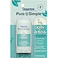 Amazon.com: Coppertone Pure and Simple Kids Sunscreen Stick SPF 50 ...