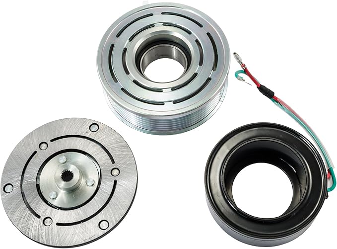 Amazon.com: A/C AC Compressor Clutch Repair Kit - Clutch Hub Pulley ...