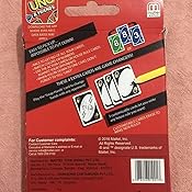 Buy Mattel Uno Playing Card Game Online at Low Prices in India - Amazon.in
