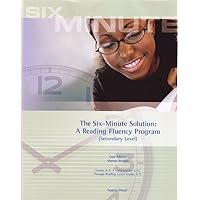 The Six-Minute Solution: A Reading Fluency Program (Primary Level): Gail Adams/Sheron Brown ...