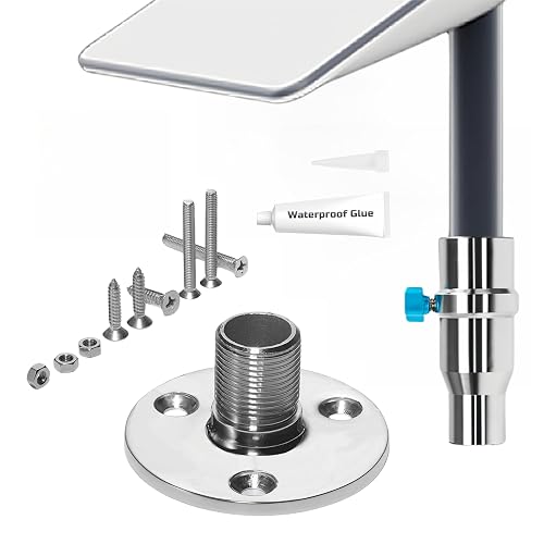 Full Stainless Steel Starlink Mount with Adapter for Yacht Ship RV ...