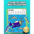 Color By Code Multiplication: A Color By Math Fact Book: Multiplication ...