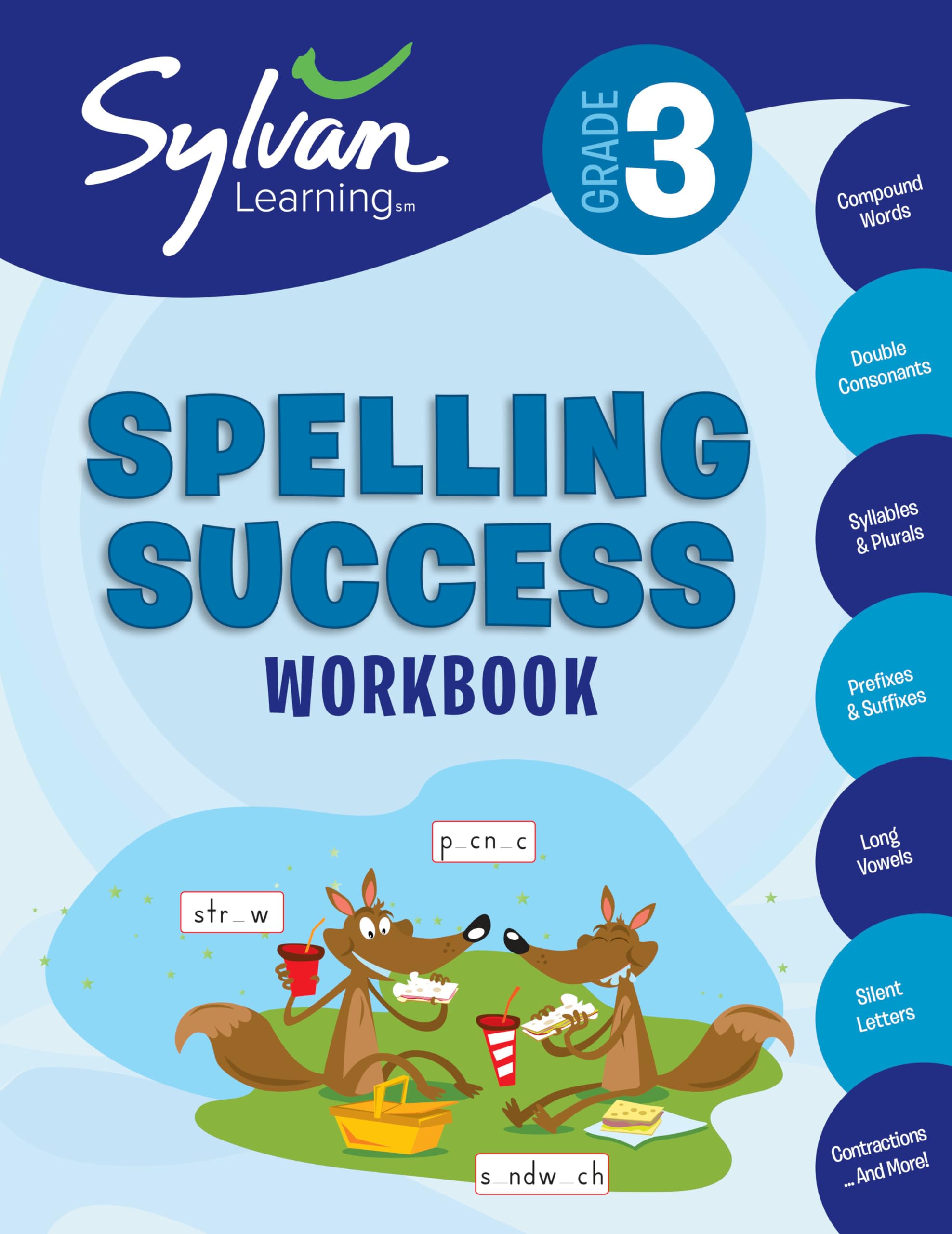 Mua 3rd Grade Spelling Success Workbook: Compound Words, Double ...
