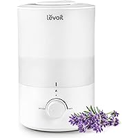 LEVOIT Humidifiers for Bedroom Large Room, 3L Cool Mist Top Fill Oil ...