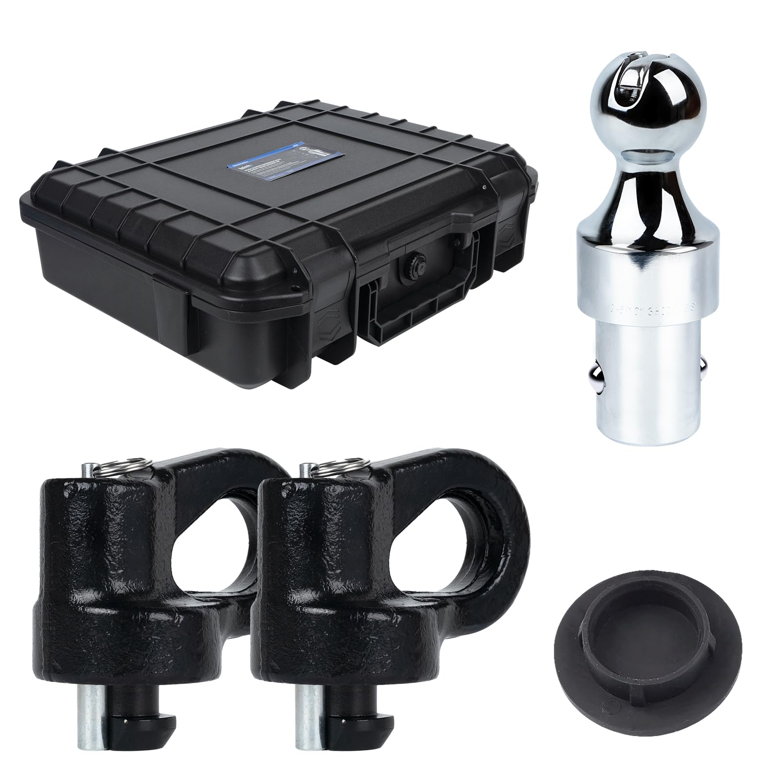 60692, Upgraded 38k 2-5/16 in Hitch Ball Puck System Gooseneck Hitch ...