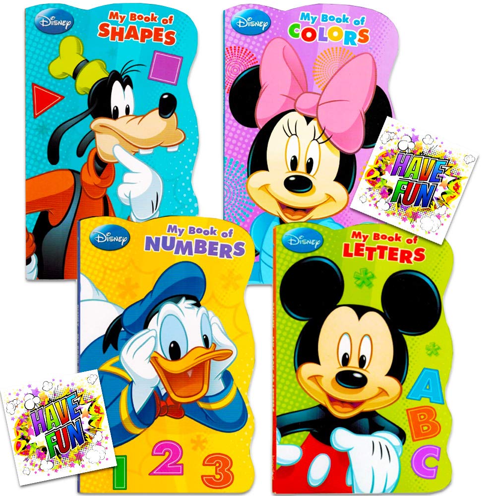 Mua Disney Mickey Mouse "My First Books" -- Set of 4 Shaped Disney ...