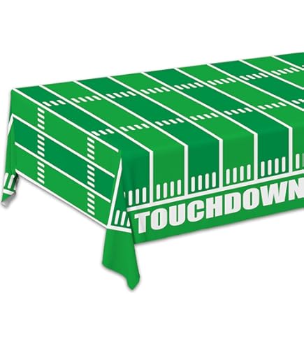 Football Party Supplies Dydamud Football Party Decorations, Disposable ...