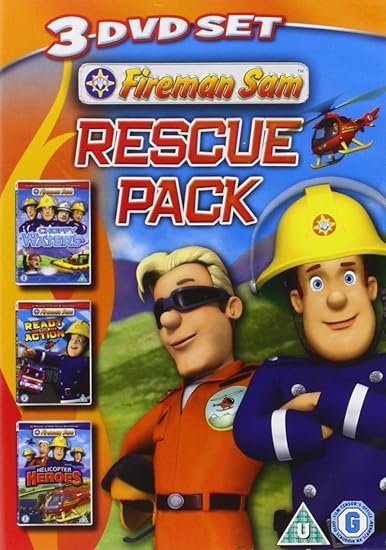 Fireman Sam - Rescue Pack Triple Pack 2012 DVD: Amazon.co.uk: Fireman ...