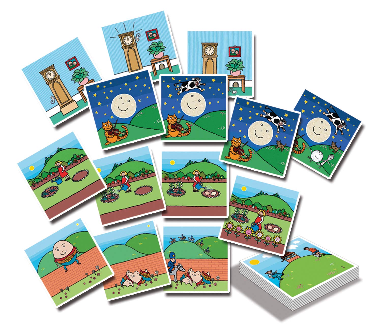 Yellow Door Nursery Rhyme Sequencing Card Set – BigaMart