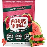 Amazon.com: FocusFuel Energy Chews - Focus + Energy Gummies, 100mg Caffeine per 2 Gummies ...