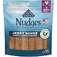 Amazon.com: Blue Buffalo Nudges Jerky Chews Natural Dog Treats Med ...