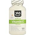 Amazon.com: 365 by Whole Foods Market, Vitamin C Complex Buffered, 180 Veg Capsules : Health ...